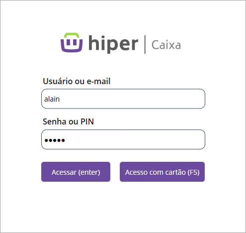 Como acessar o Hiper Caixa com um PIN