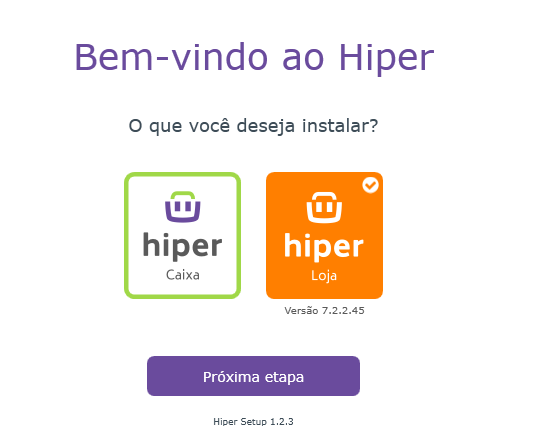 Como instalar o Hiper Loja servidor e Hiper Caixa