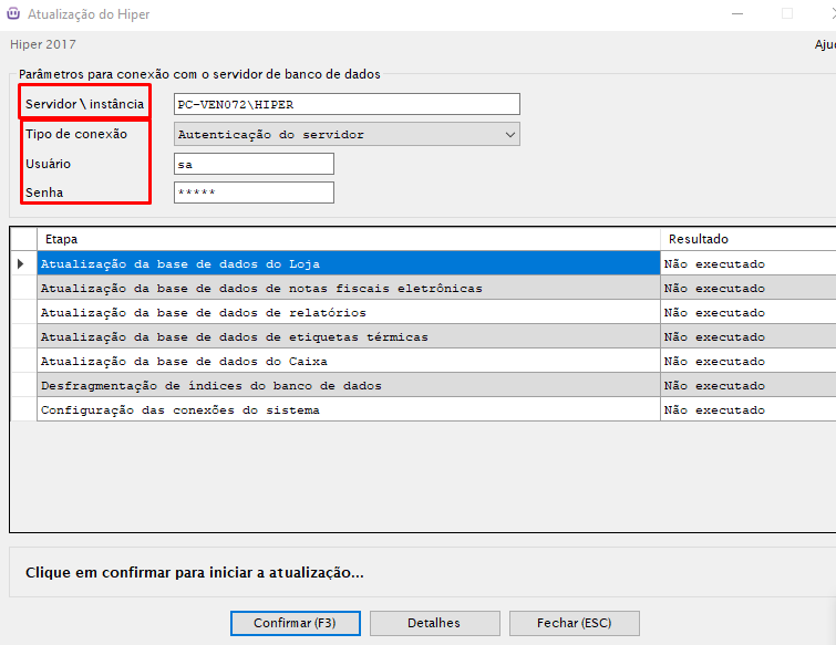 Como instalar o Hiper Loja servidor e Hiper Caixa