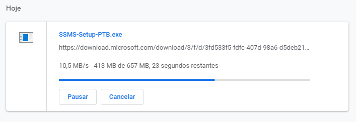 Como instalar o SSMS (SQL Server Management Studio)
