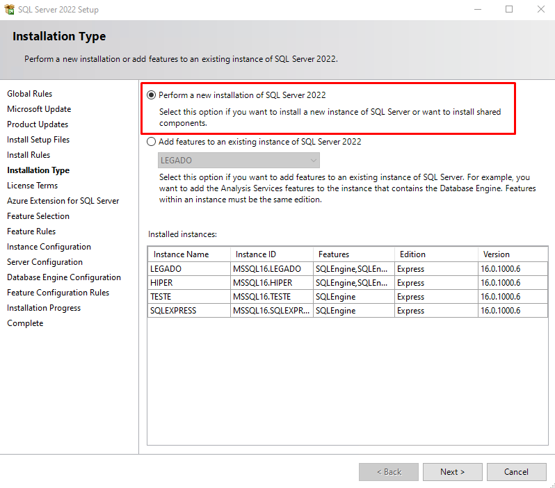 Como instalar e configurar uma instância SQL Server