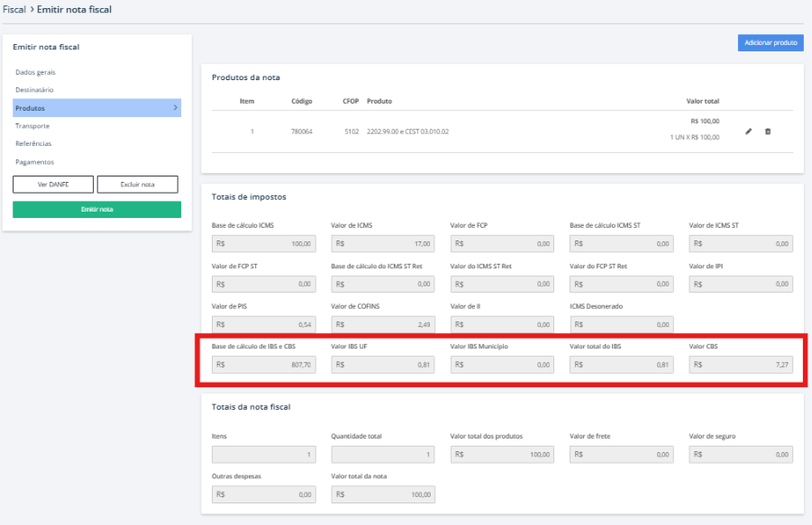 Reforma Tributária: Implementação do Cálculo do IBS e CBS na emissão de ...